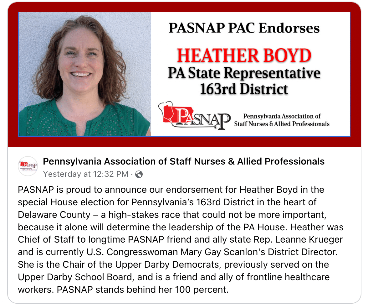 Heather Boyd Endorsed By Local Delaware County Democrats To Fill Zabel ...