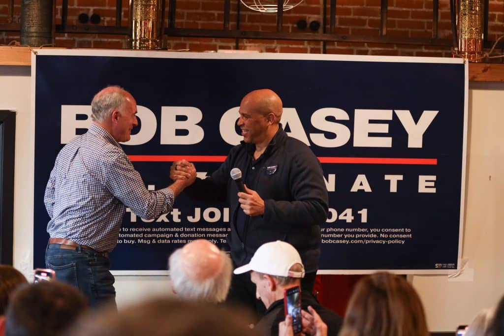 Senator Bob Casey Makes Last Stop in Bucks County Before Election Day ...