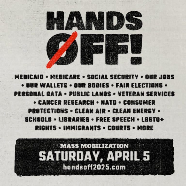Why You Need to Go to Philadelphia on April 5th for the 'HANDS OFF ...