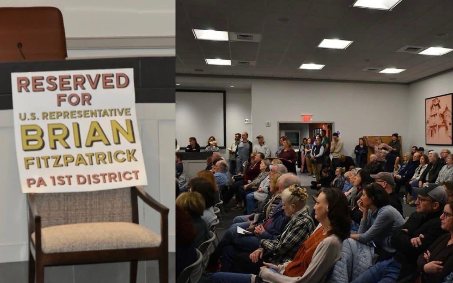 Pennsylvania Republican Congressman Brian Fitzpatrick Is Scared to Hold ...