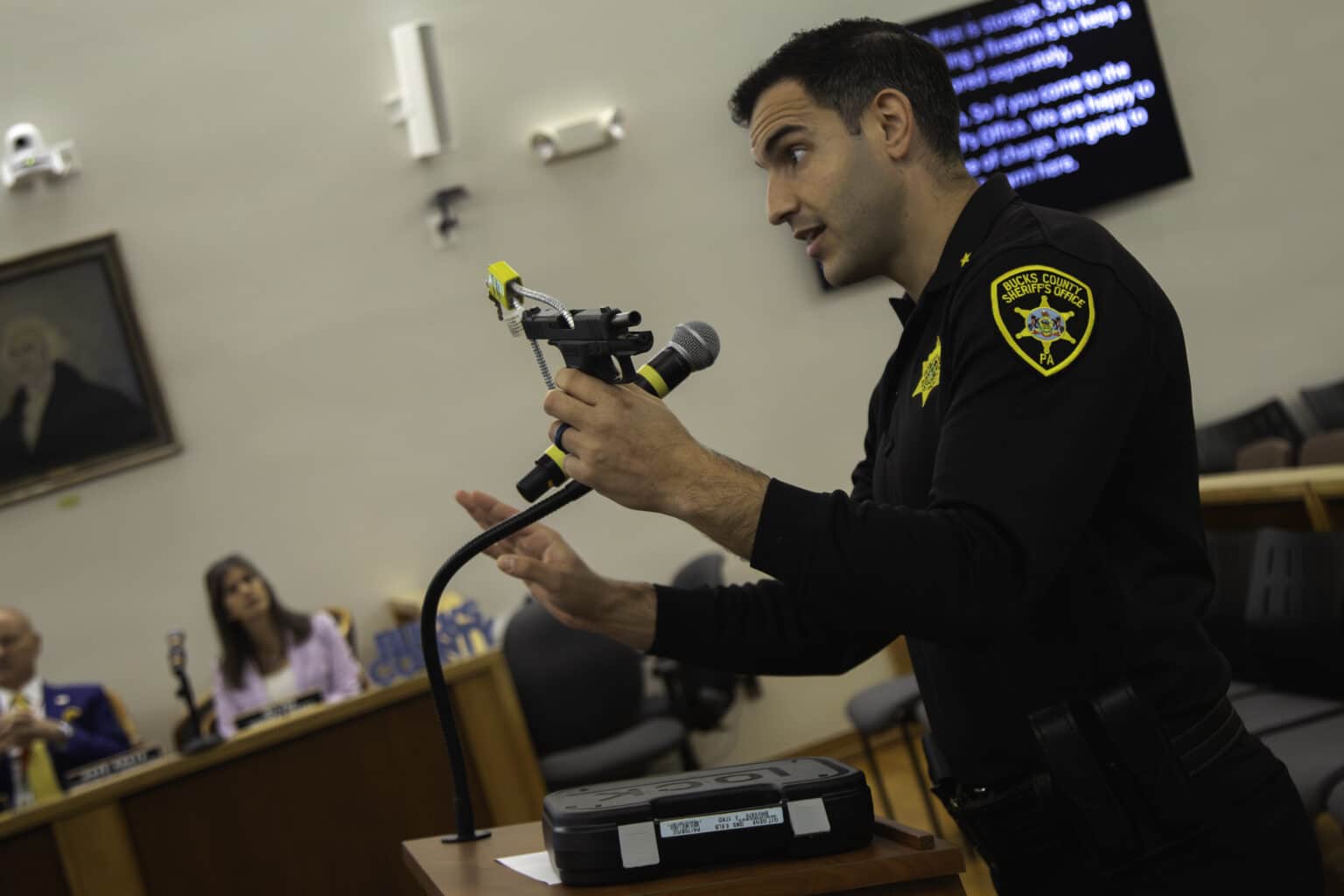 Bucks County Sheriff Danny Ceisler Promotes Firearm Safety at ...